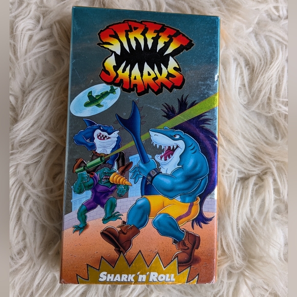 Media | Vintage Street Sharks Vhs Tape Shark N Roll | Poshmark